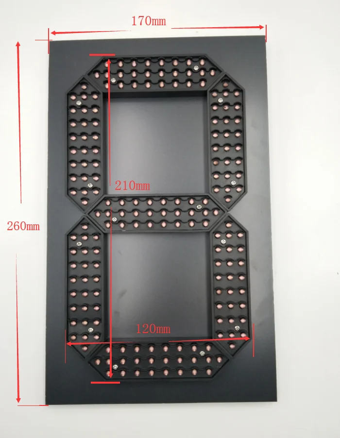Big 7 Segments LED Display - Outdoor Advertising Solution
