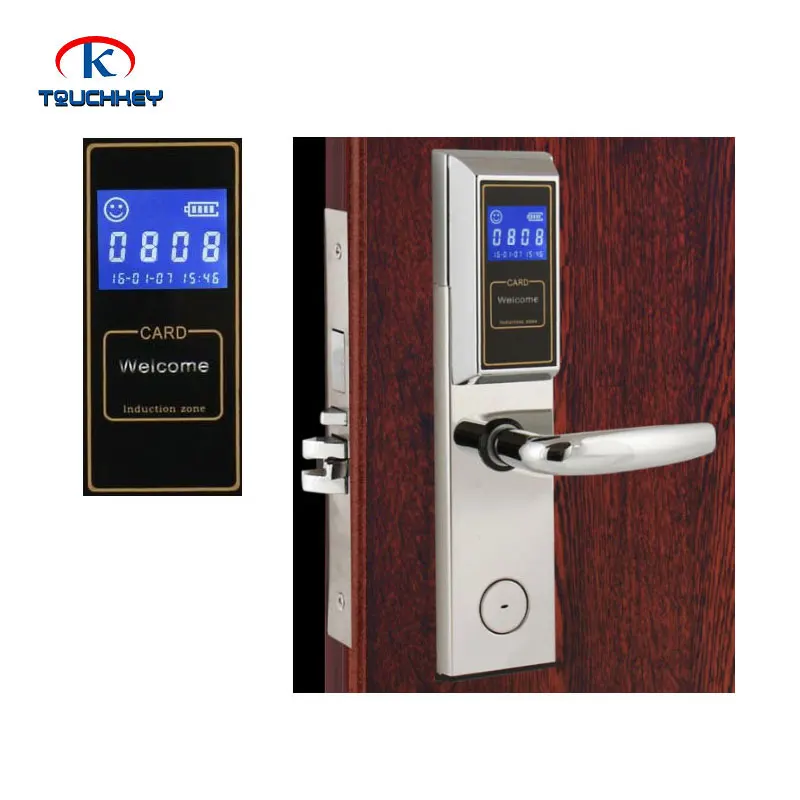2022 Swipe Key Card Door Lock Hotel Sale,Intelligent Digital Rfid Door ...