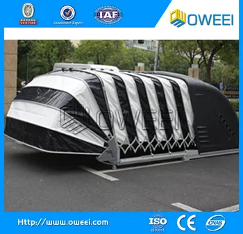 Oweei Solar Power Retractable Car Garage Portable - Buy Retractable Car ...