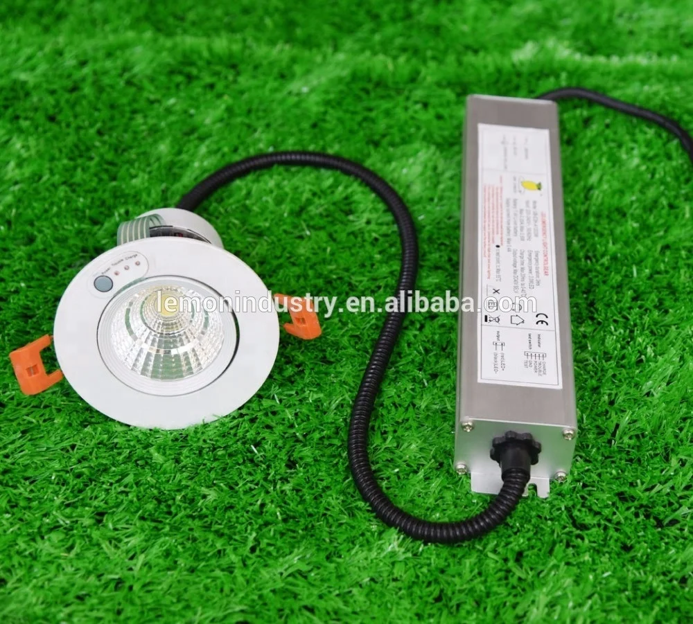 Cb Certificated Recessed Mounted 3w Led Emergency Light - Buy Recessed ...