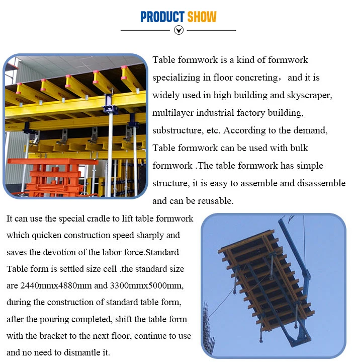 Table Form Formwork Types System - Buy Formwork,Table Form Formwork ...