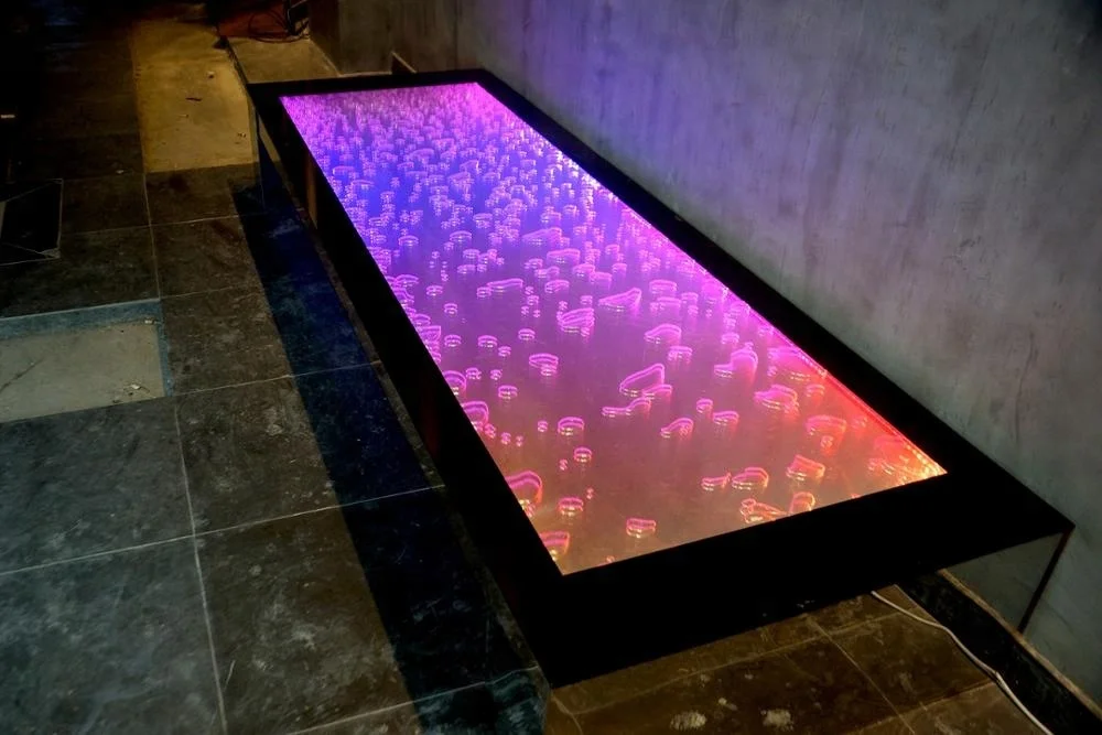 LED Bar Counter with Moving Bubbles - Perfect for Events