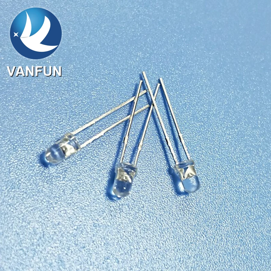 395/400/405 Nm 3mm Round Ultraviolet Led Lamp Uv Led Diode - Buy Uv Led ...