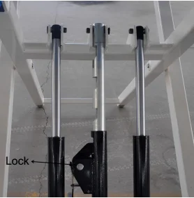 Hydraulic Portable Auto Scissor Jack Car Lift - 2700kg