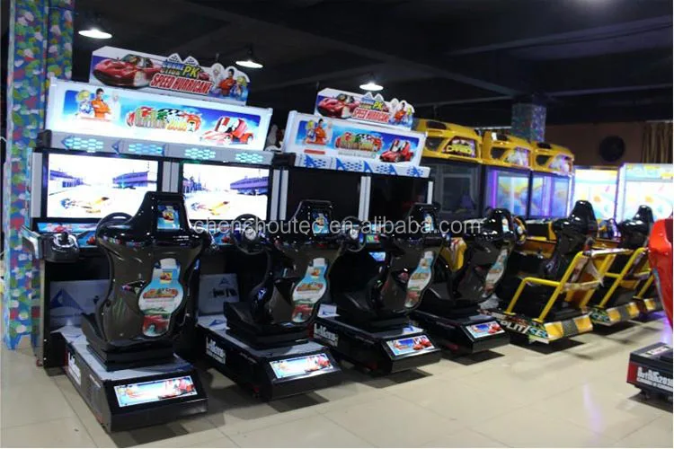 Indoor Motion Simulator Arcade Video Car Racing Games
