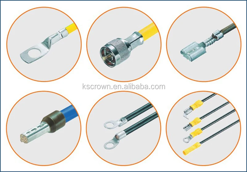 Pneumatic JST Crimp Tool - Efficient Cable Lug Crimping