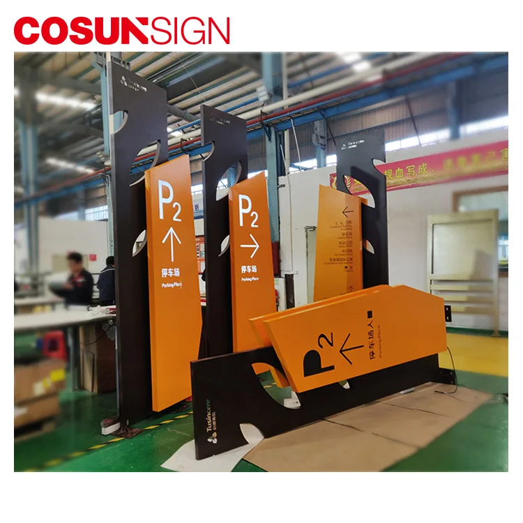 Plinth 3D Signage - Directional and Eye-Catching Signs