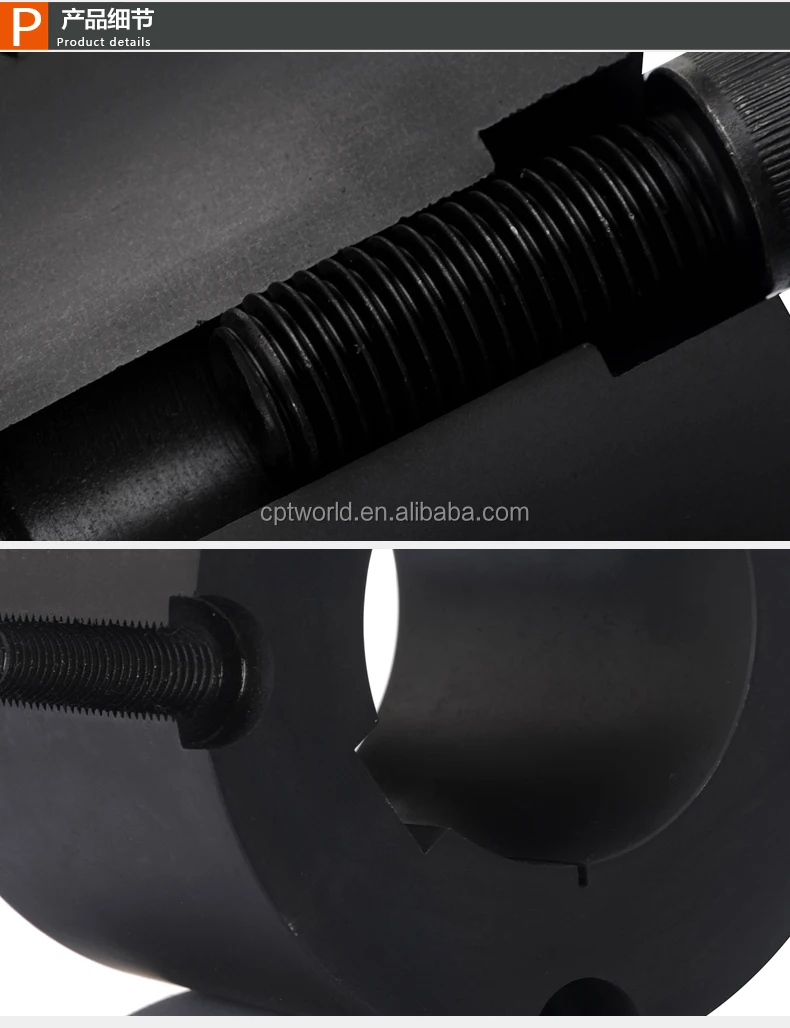 Gg20 Cast Iron Standard Size 4030 40 Taper Locking Bushing For Gear Box ...