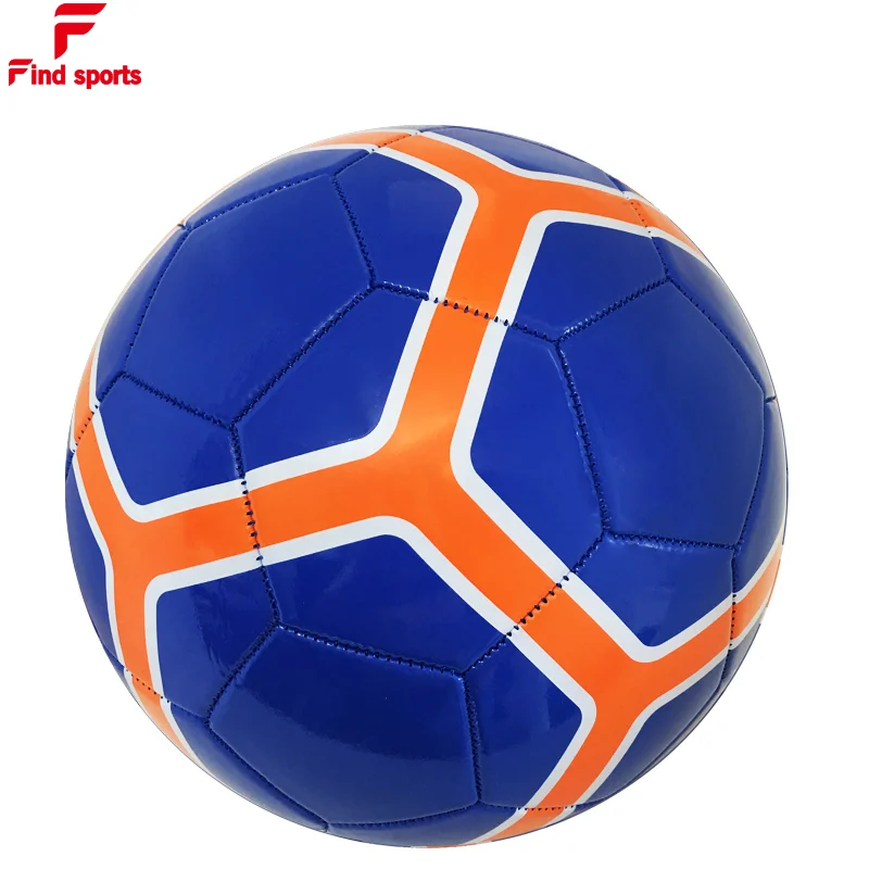 Popular Training Strike Design Football Pvc Machine Stitched Ball With ...