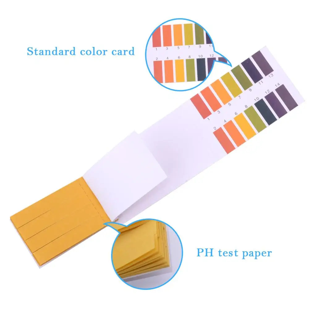 Ph Meters Ph Test Strips Indicator Test Strips 1-14 Paper Litmus Tester ...