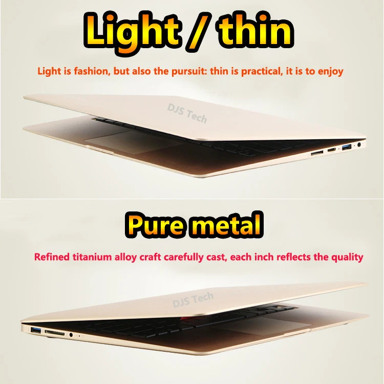 Factory High Performance Resolution Material Metal Laptop 13.3 Inch ...
