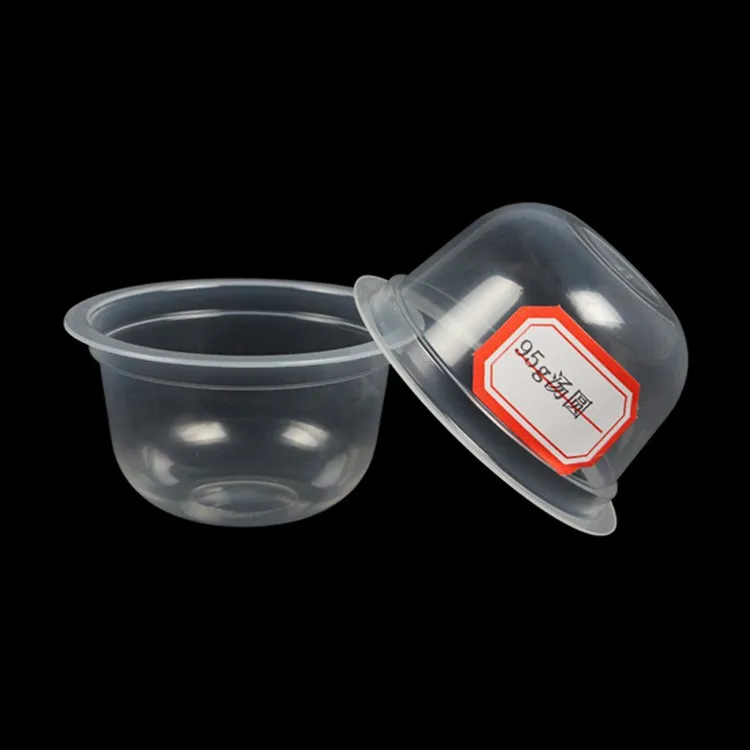 3oz Pp Plastic Disposable Pudding Packaging Cup Clear Jelly Container ...