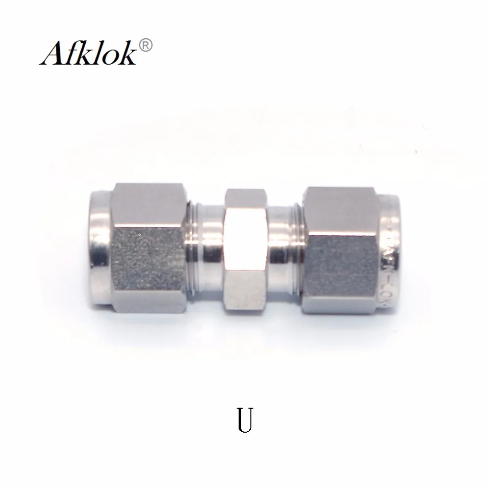 AFK Compression Stainless Steel 316 Double Union Fitting
