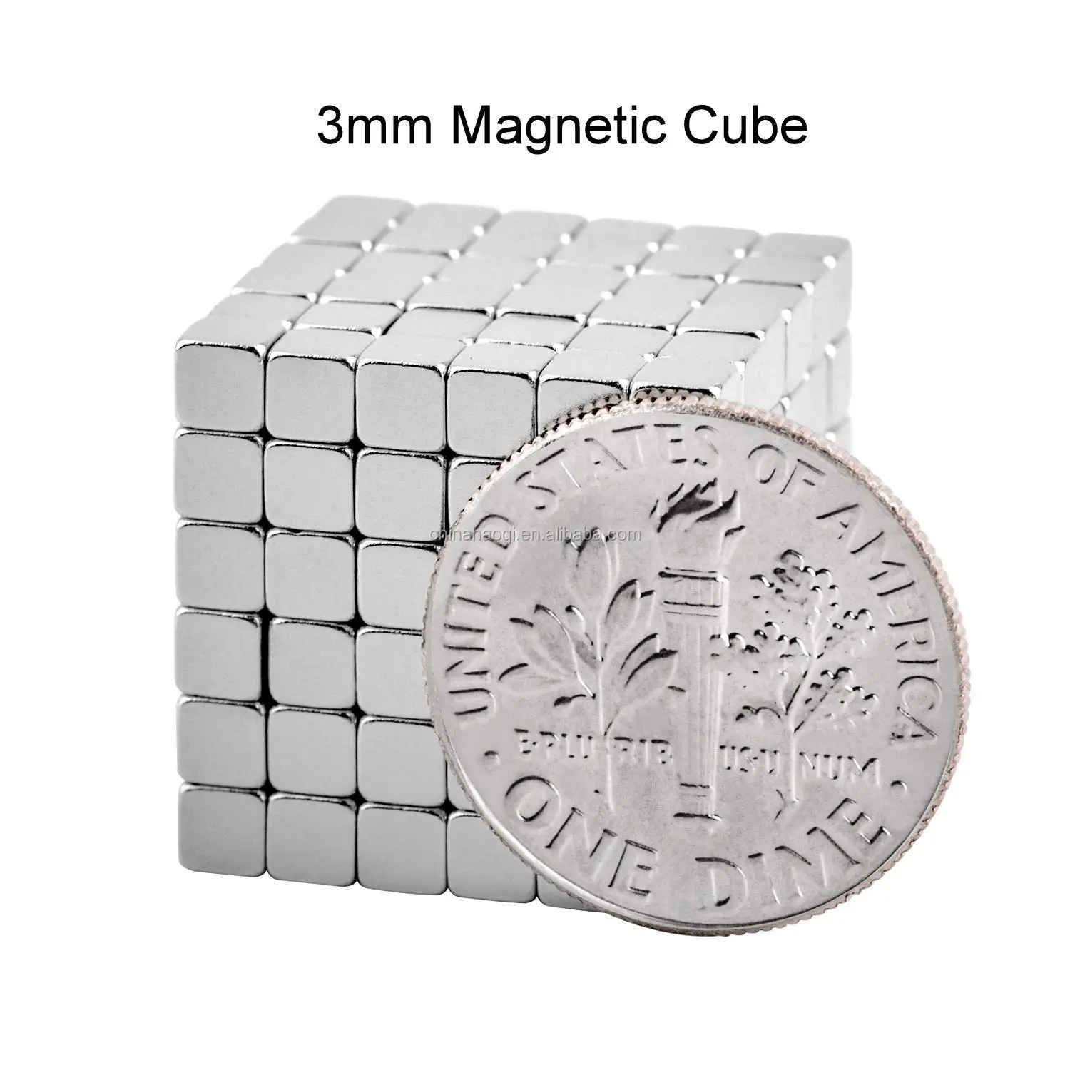 Super Strong Metal Magic Cube 3mm Neodymium Magnet Cube 216pcs/set ...