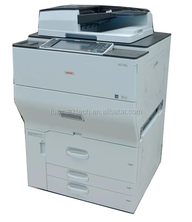 Heavy Duty Used Ricoh Copier Machine Mpc8002 Four Color Photocopy ...