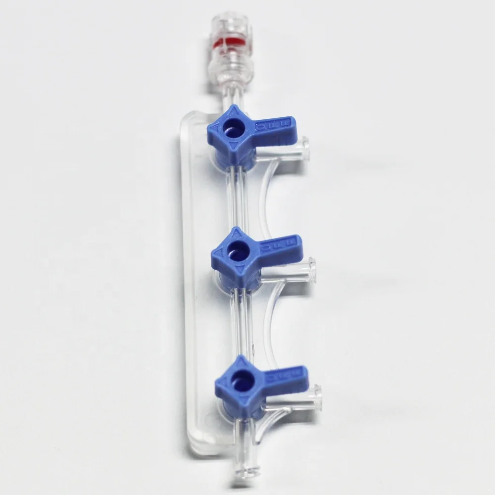 Medical 500psi High Pressure 3 Way Manifolds 3 Port Manifolds With 3 ...