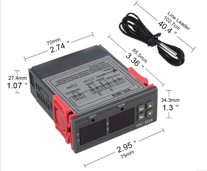 STC-3018 High Precision Temperature Controller for Miniature Boards