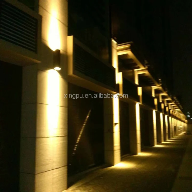 Column Dia110mm Outdoor Light Wall Up And Down Light 2x9w - Buy Light Wall Product on Alibaba.com