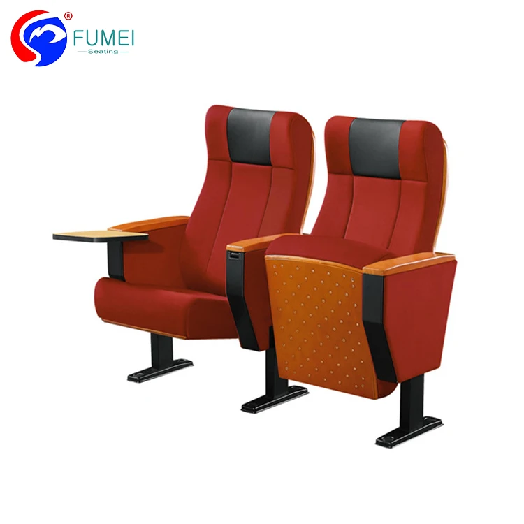 Modern Conference Hall Fabric Wood Lecture Chair With Table - Buy ...