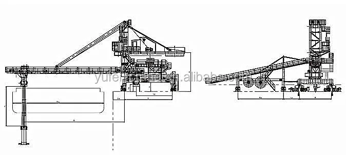 2000 T/h Mobile Ship Continuous Loader Port Crane - Buy Ship Loader ...