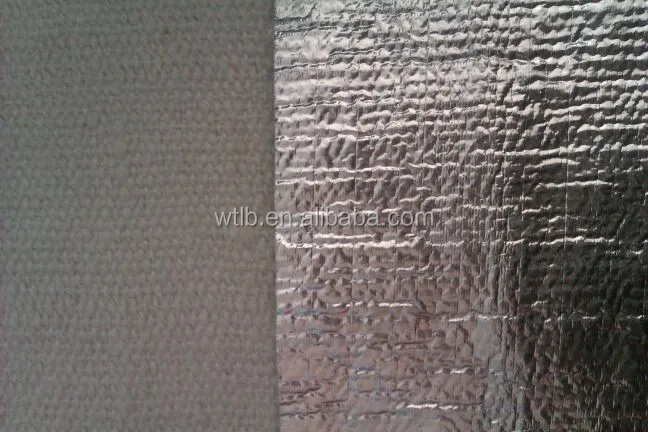 Aluminum Foil Ceramic Fiberglass Cloth 2mm/3mm Flexible Pipe Tube ...