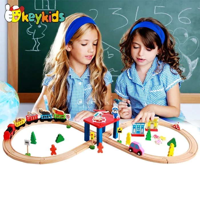 2016 Wholesale Baby Wooden Train Tracks,Electric Kids Wooden Train ...