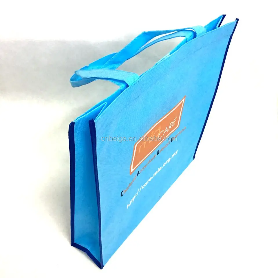 Reusable Supermarket Shopper Packaging Pp Laminated Non Woven Shopping ...