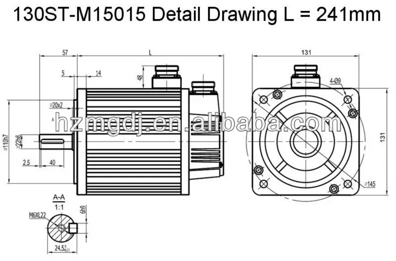 2.3kw 1500rpm Mige Servo Motors - High Efficiency Solutions