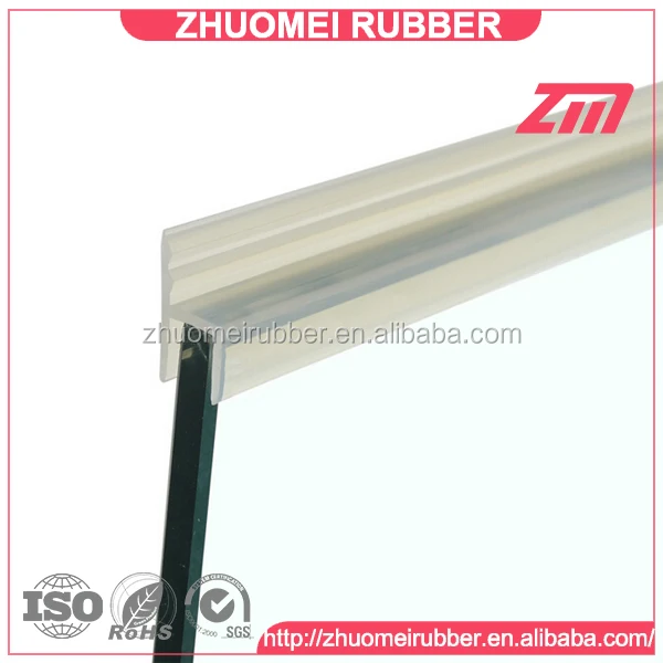 Extruded Silicone Seal Strip For 6-12mm Glass Panel - Buy Silicone Seal ...