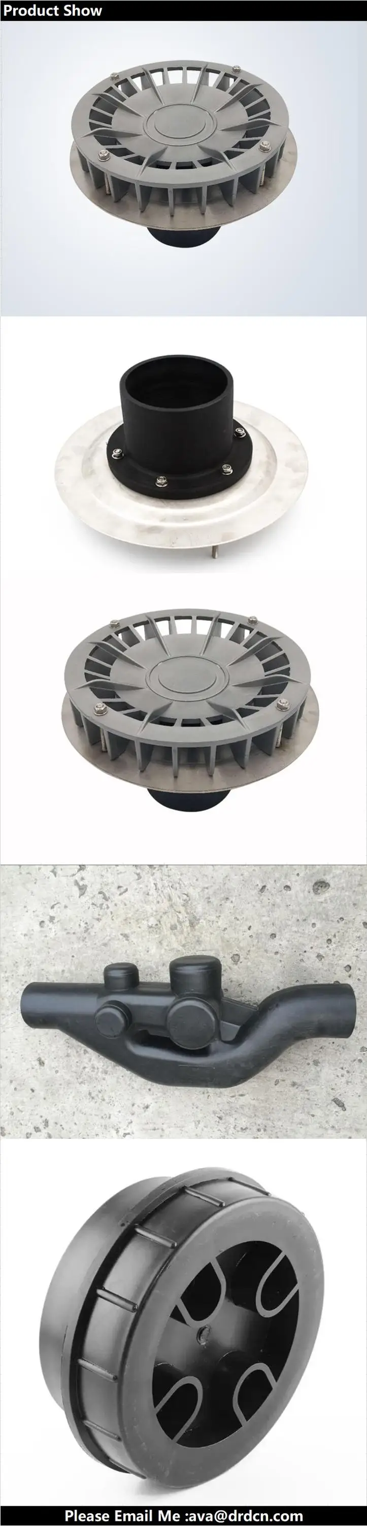 90L HDPE Siphonic Roof Drainage Pipe - Durable & Flexible