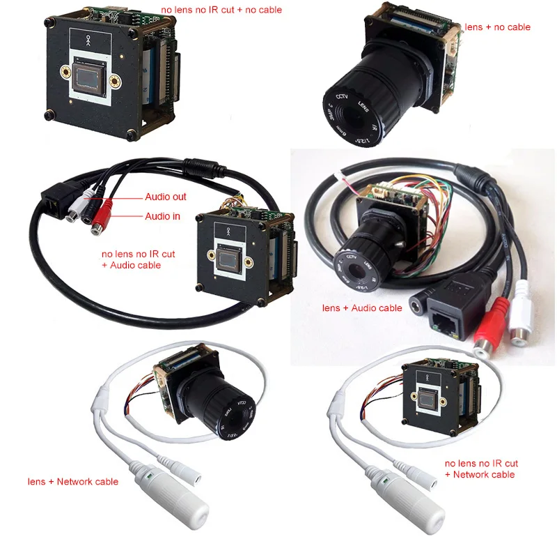 1080p H.265 60fps 스타 라이트 1/2.8 소니 Imx290 Imx291 Hisilicon Hi3516a H.264 ...