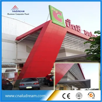 Gas Station Roofing Material Alucobond Aluminum Composite Panel - Buy ...