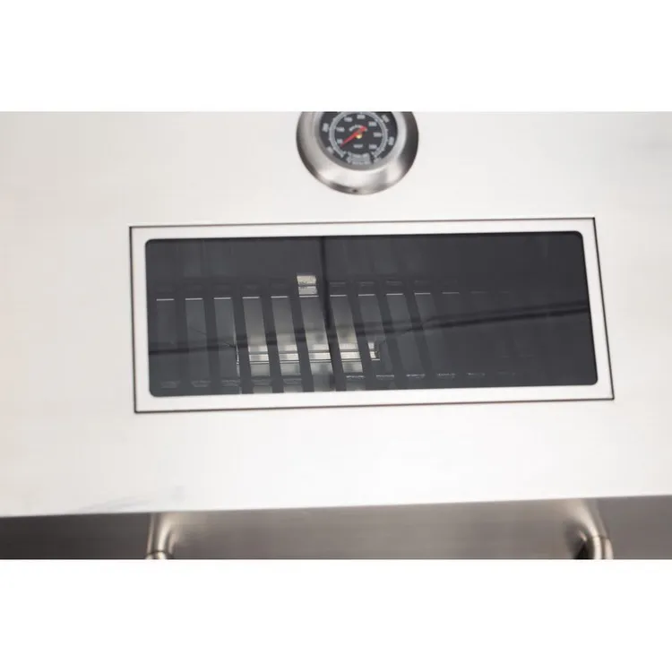 Komenjoy G030201 CE Glass Window Outdoor Stainless Steel BBQ Grill