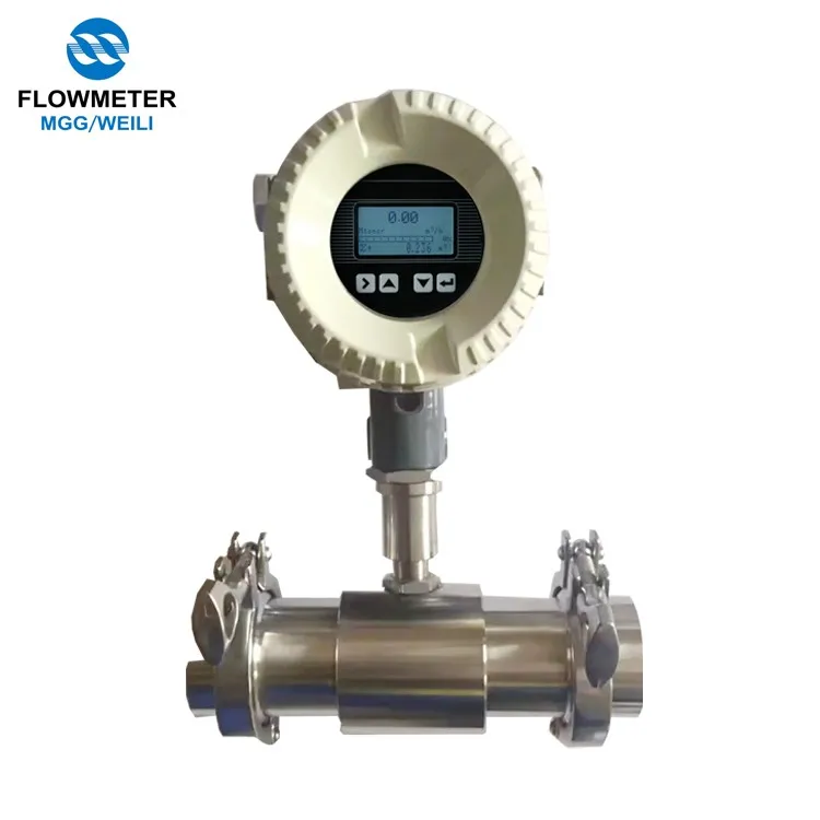 Pulse Output Turbine Flowmeter Rotary Vane Flow Meter - Buy Rotary Vane ...