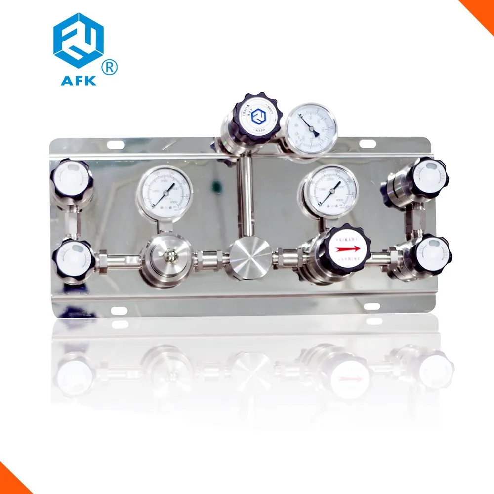 Ss316 Semi-automatic Gas Control Panel High Pressure Pctfe Valve Seat ...