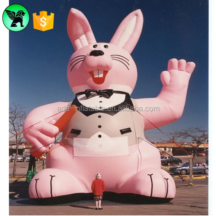Event Bunny Inflatable Decoration Customized 3m Bunny Inflatable Animal ...