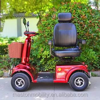 Adult 4 Wheel Electric Shopping Carts Folding Mobility Scooter For ...