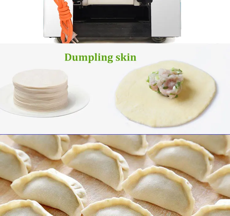 Automatic Dumpling Wrapper Maker Wonton Steamed Stuffed Bun Sumai ...
