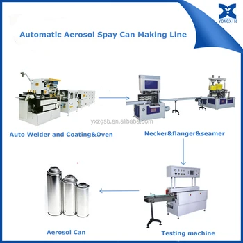 Aerosol Can Making Machine Equipment Production Line - Buy Aerosol Can ...