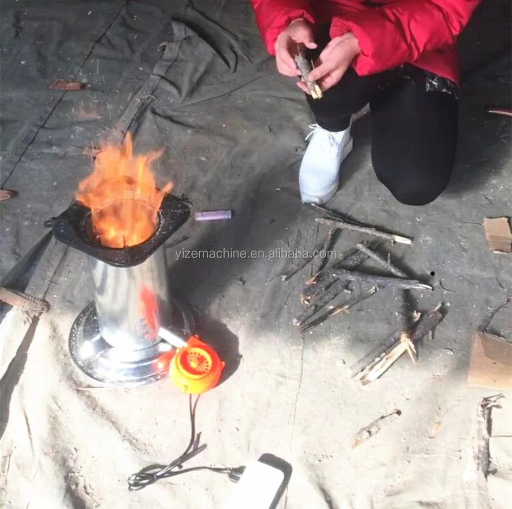 Mini Biomass Gasifier Wood Cooking Stove Price Heating Furnace