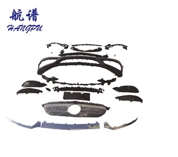 2015 New Front Bumper Assembly For Mercedes W205 Amg Style C200 C300 ...