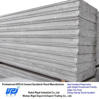 Precast Tongue And Groove Non Load Eps Cement Sandwich Partition Wall ...