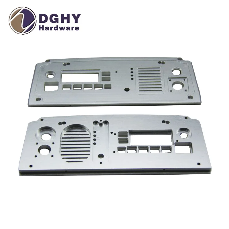 Custom Aluminum Audio Faceplate for Amplifier - CNC Machining