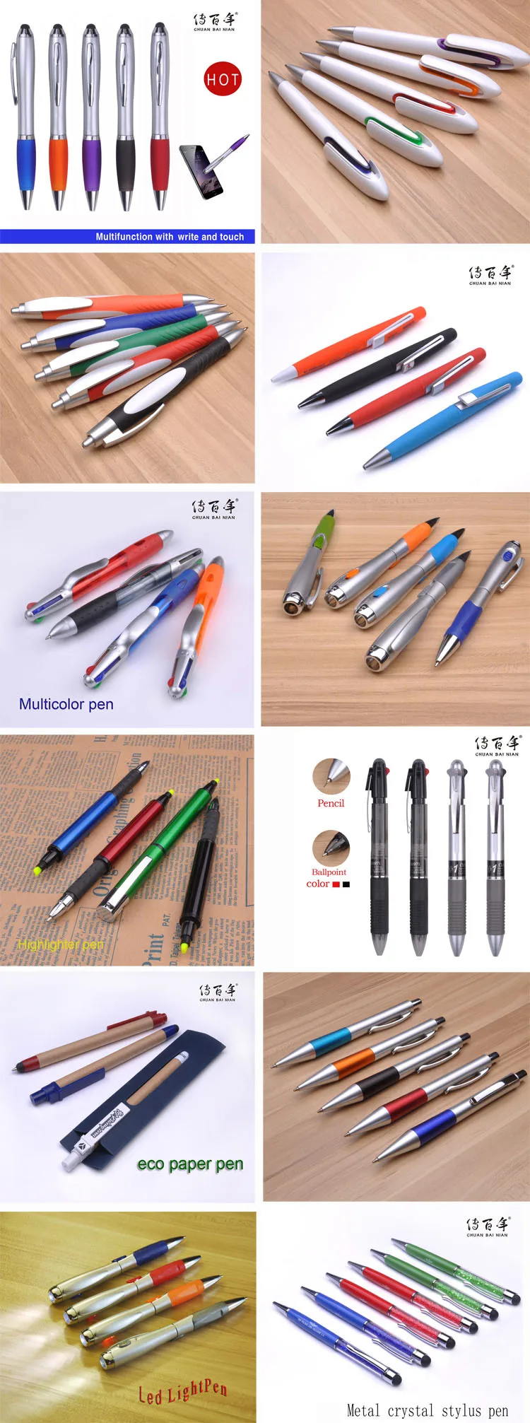 High Quality New Office Promotional Multi Color Metallic Paint ...