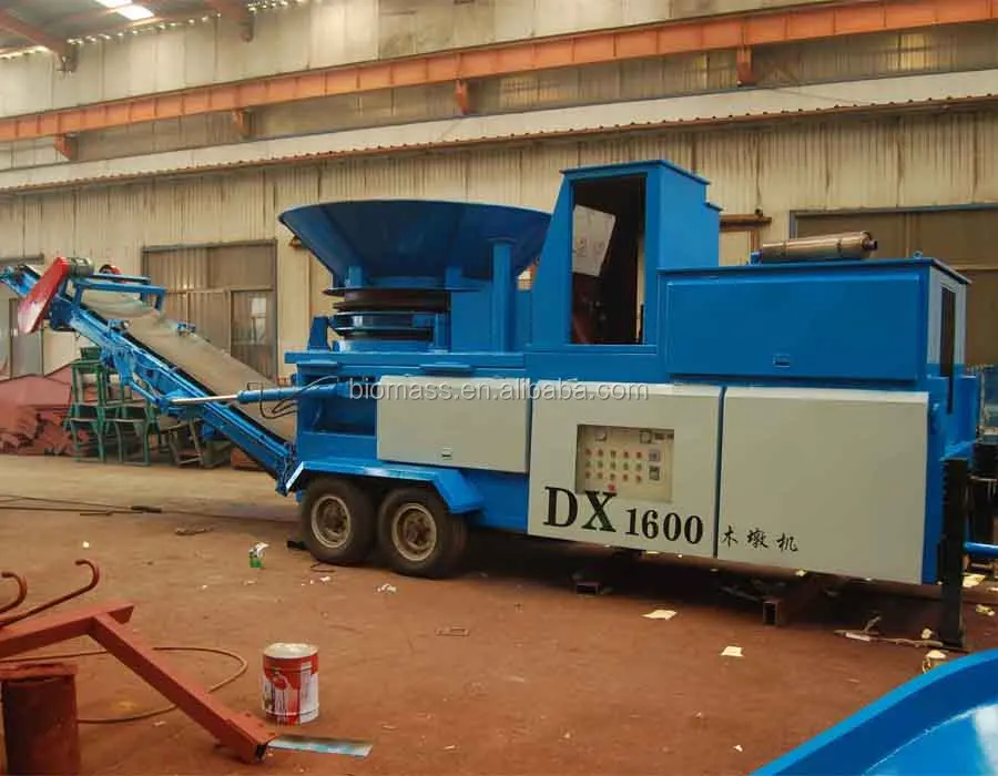 Waste Of Branch Mobile Big Hopper Rotary Wood Tree Stump Crusher - Buy ...