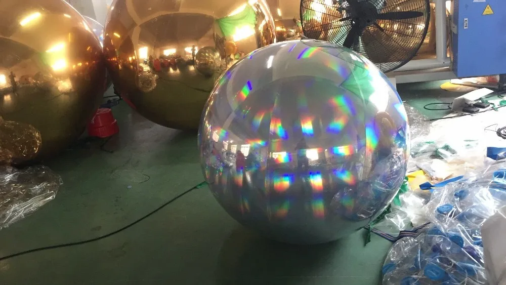 Hanging Inflatable Mirror Ball Mirror Balloon Giant Mirror Sphere For ...