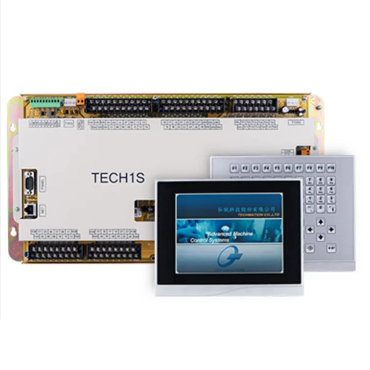 Techmation Tech1 + Hmi Q8 Complete Set Control System For Injection ...