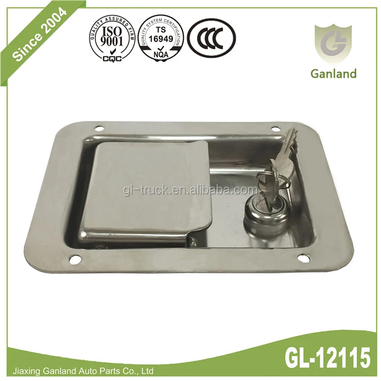 GL-12115 Single Point Handle 304 Stainless Steel Recessed Paddle Slam ...