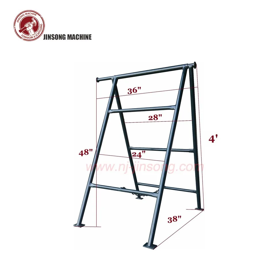 A Frame Scaffold - Durable and Versatile Folding Trestle