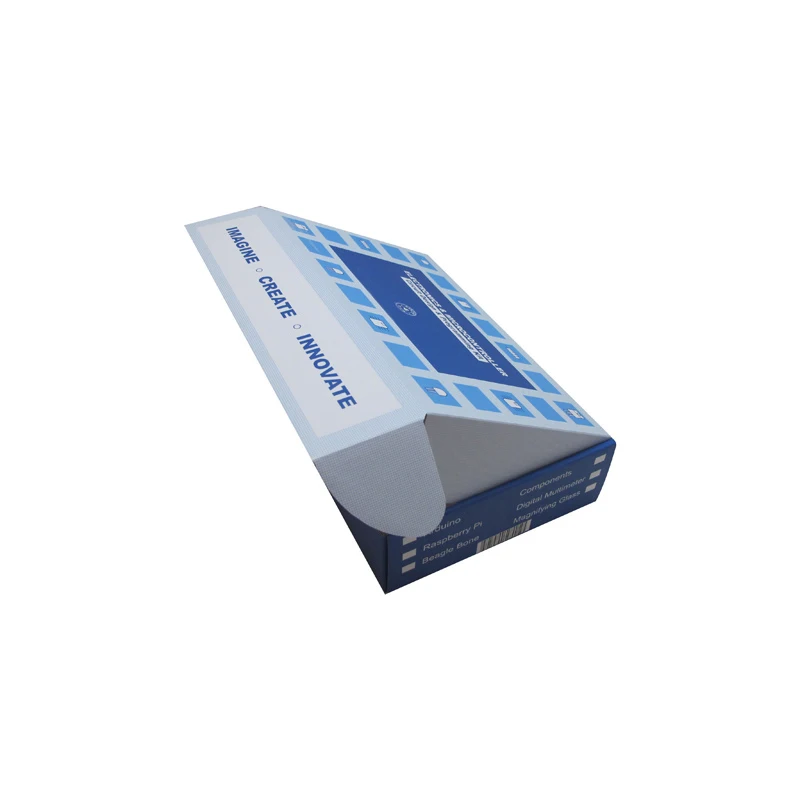 Wholesale Navy Blue Foldable Corrugated Cardboard Box Designs For ...